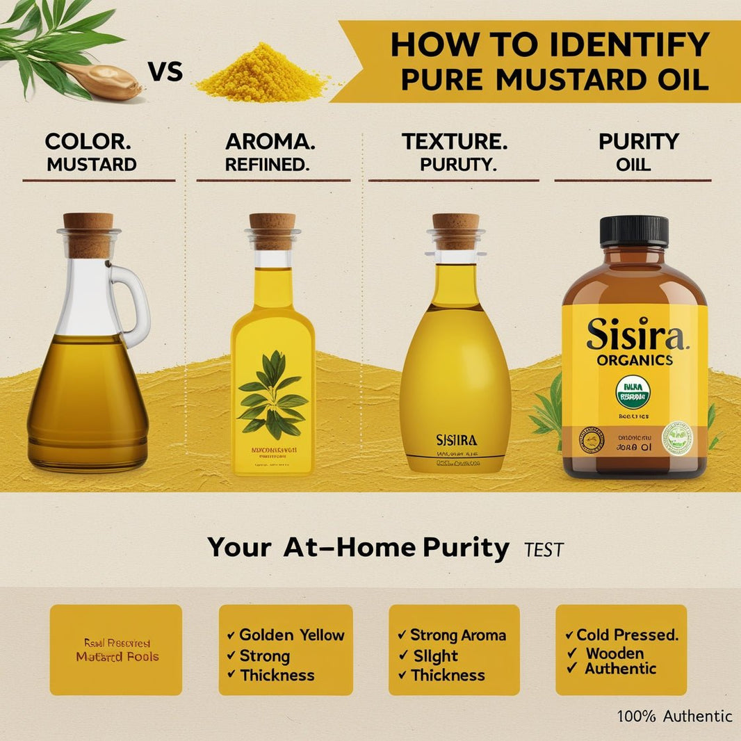 How to Identify Pure Cold-Pressed Mustard Oil?